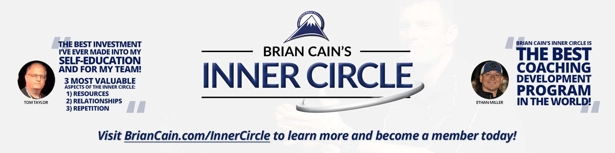 Brian Cain Peak Performance | America's Most Trusted Authority on Peak ...