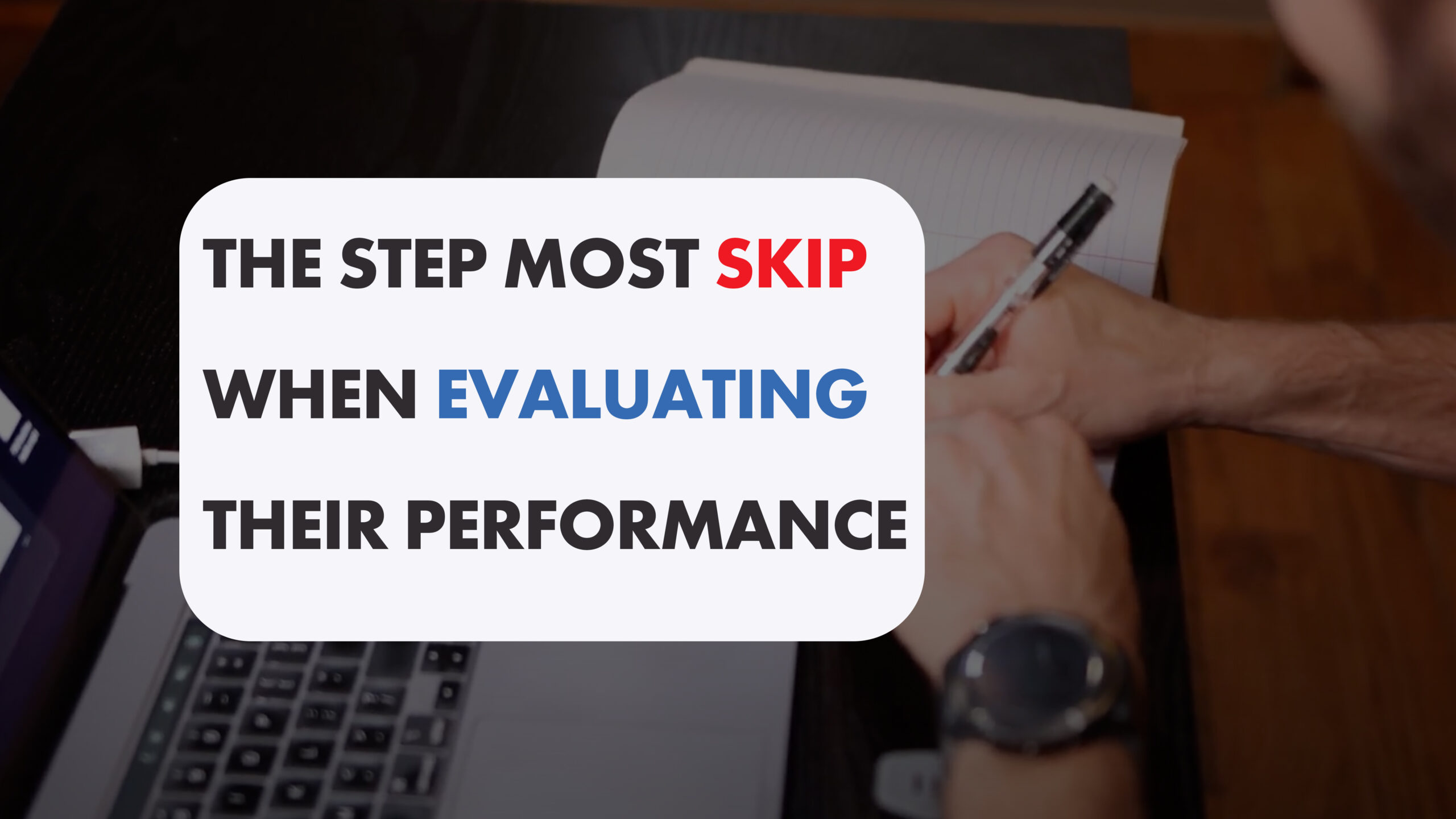 Article: Performance Journaling