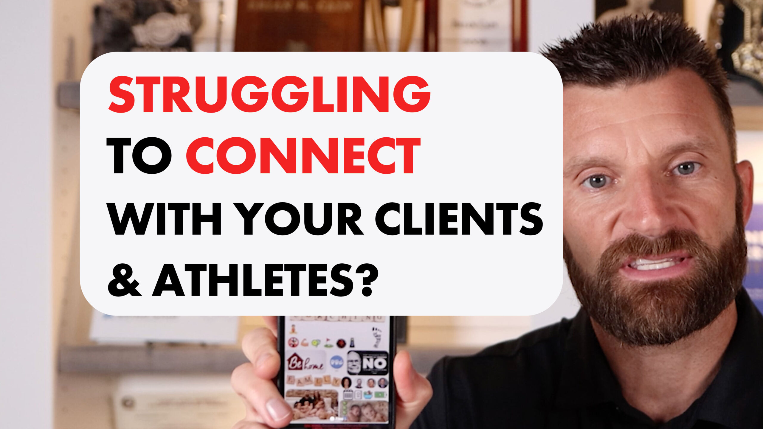 Struggling to connect with your clients and athletes?